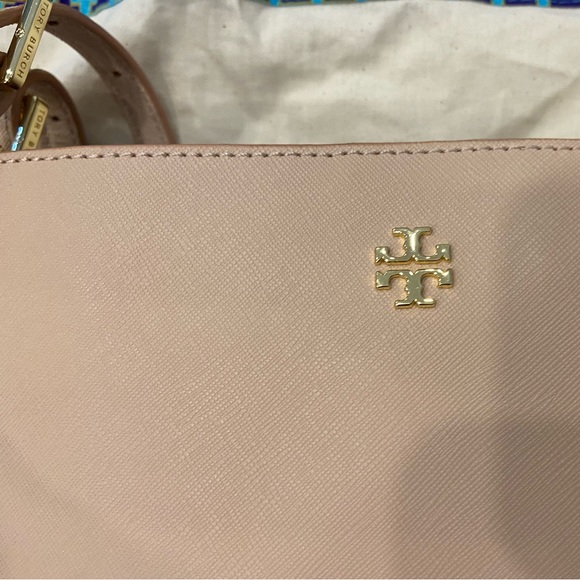 Tory Burch | Bags | Tory Burke Large Pink Tote | Poshmark